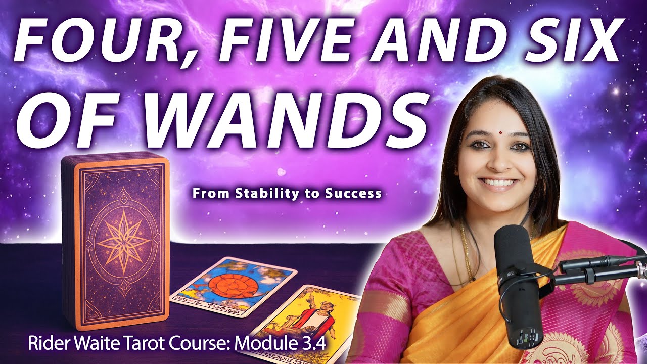 Four of Wands, Five of Wands, Six of Wands | Tarot Meaning and Life ...