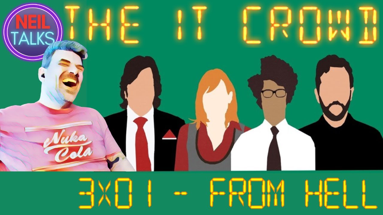 It's too real, Roy! It's TOO REAL!! *THE IT CROWD* 3x01 Reaction - "From Hell" - YouTube