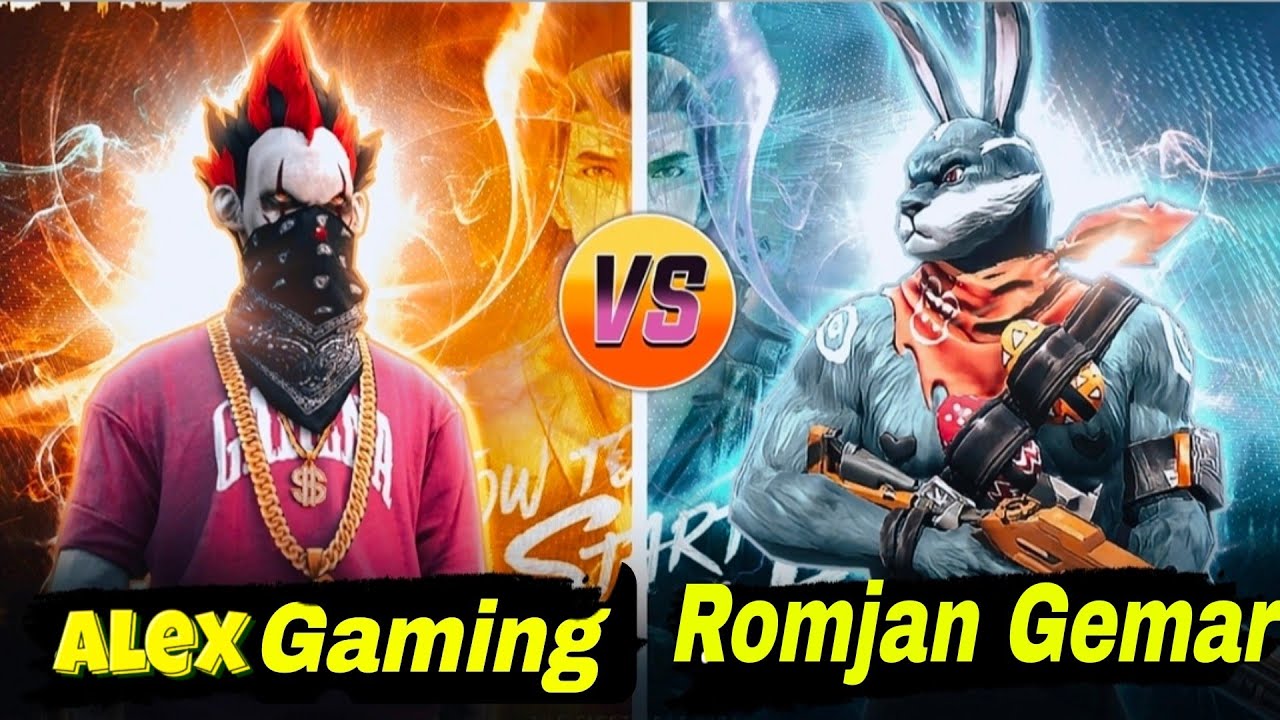 Alex Gaming 5K VS Romjan Gamer Only AWM Custom Challenge🥰🥰🫰🔥 - YouTube
