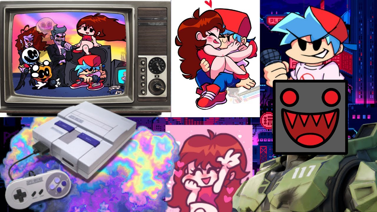 SI FNF HUVIESE SALIDO PARA SUPER NINTENDO!!(y me enfrento a otra ...