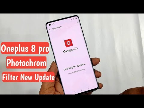 Oneplus 8 pro Re-Enable PHOTOCHROM Filter | New Update July 2020 - YouTube