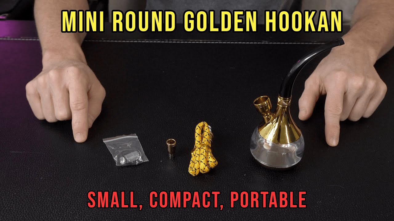 MRosenfeld Mini Gold Hookah - YouTube
