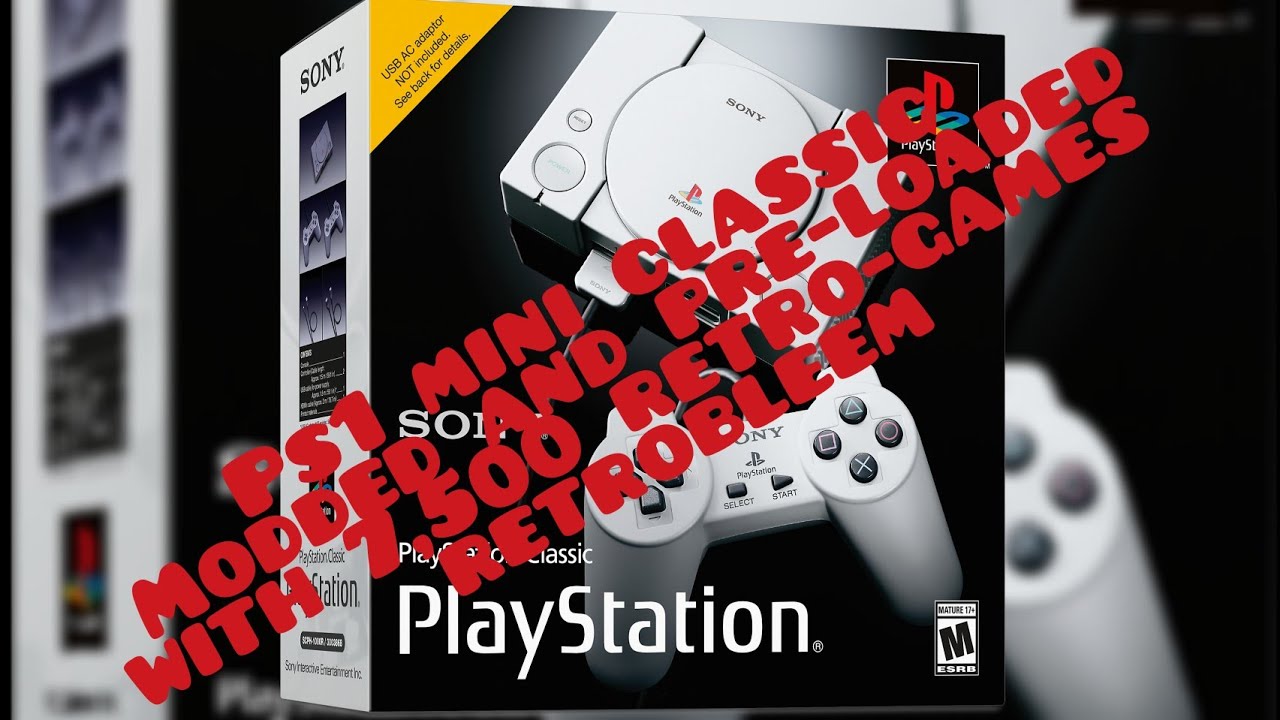 Playstation classic ultimate 256gb 0.7.1 autobleem build - YouTube