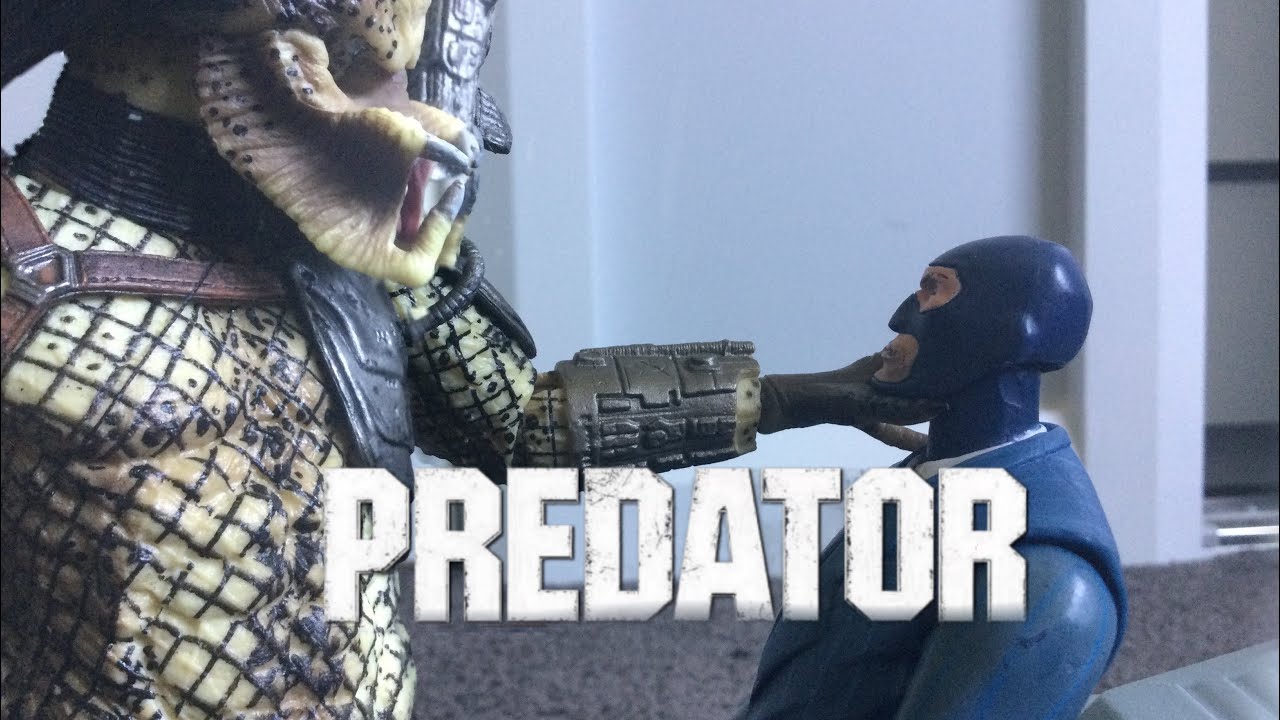 Horror stop motion: predator stop motion the movie - YouTube