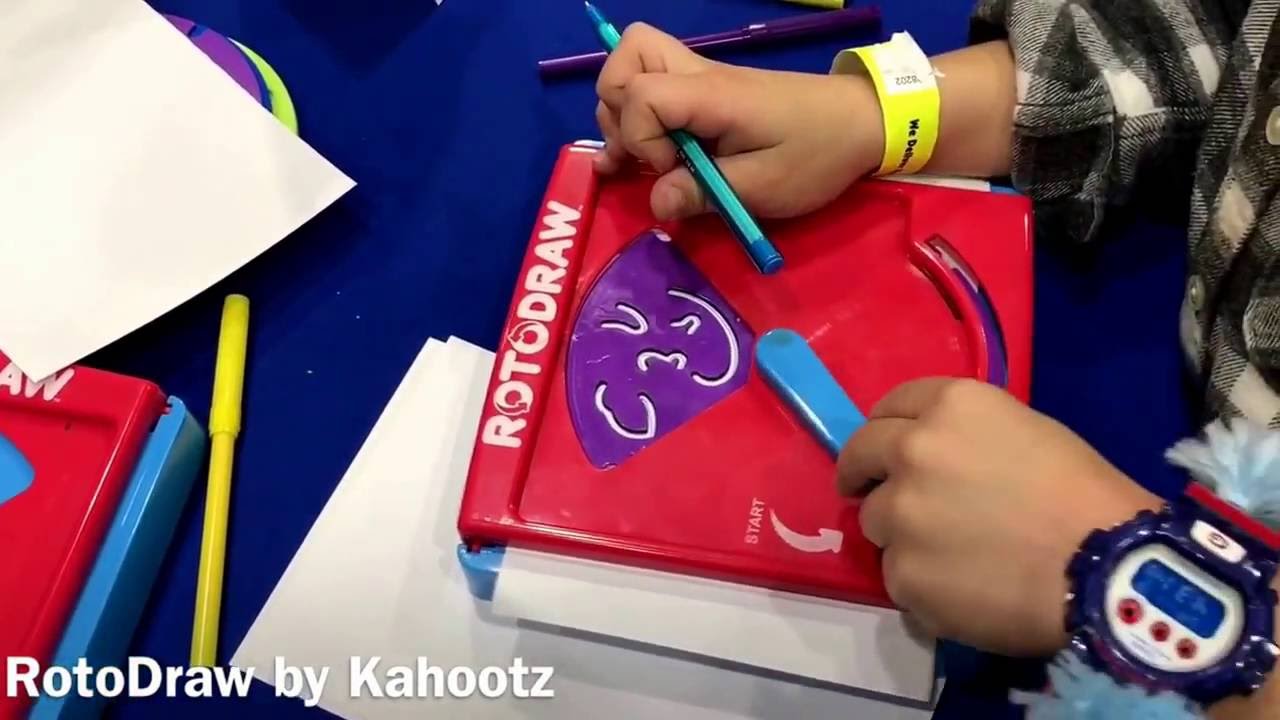 RotoDraw Demo from ToyQueen.com at ChiTag - YouTube