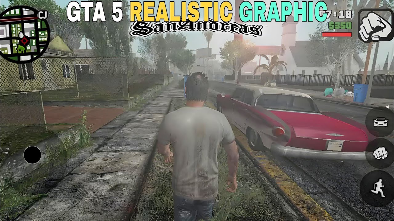 GTA SA Realistic Graphic Mod | GTA 5 Style ultra Realistic Graphic ...