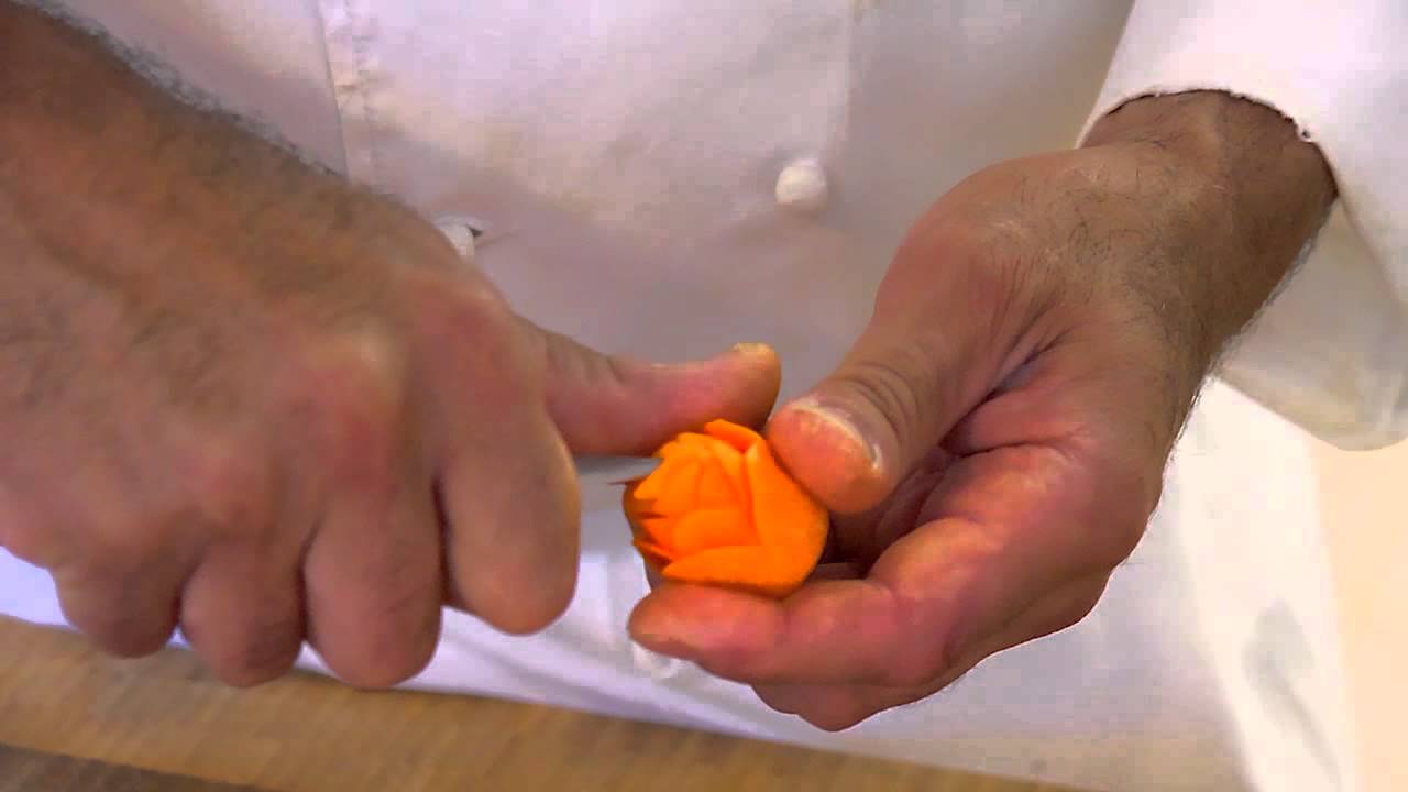 How To Make Carrot Garnishes Chef Techniques YouTube how-to-make-carrot-garnishes-chef-techniques-youtube