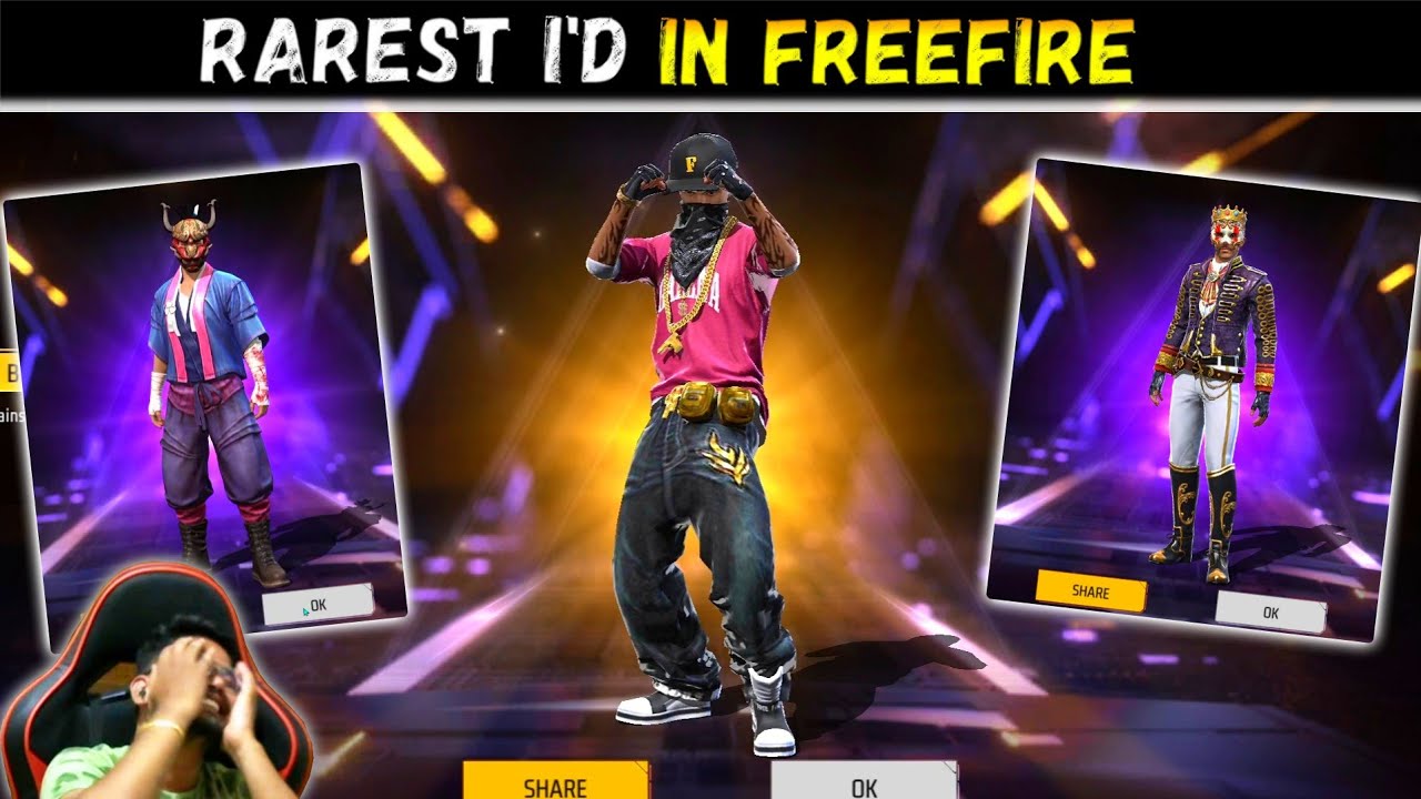 THATS WHY I SAID - I HAVE THE MOST RAREST ID IN FREEFIRE 😈🤩🔥 - YouTube
