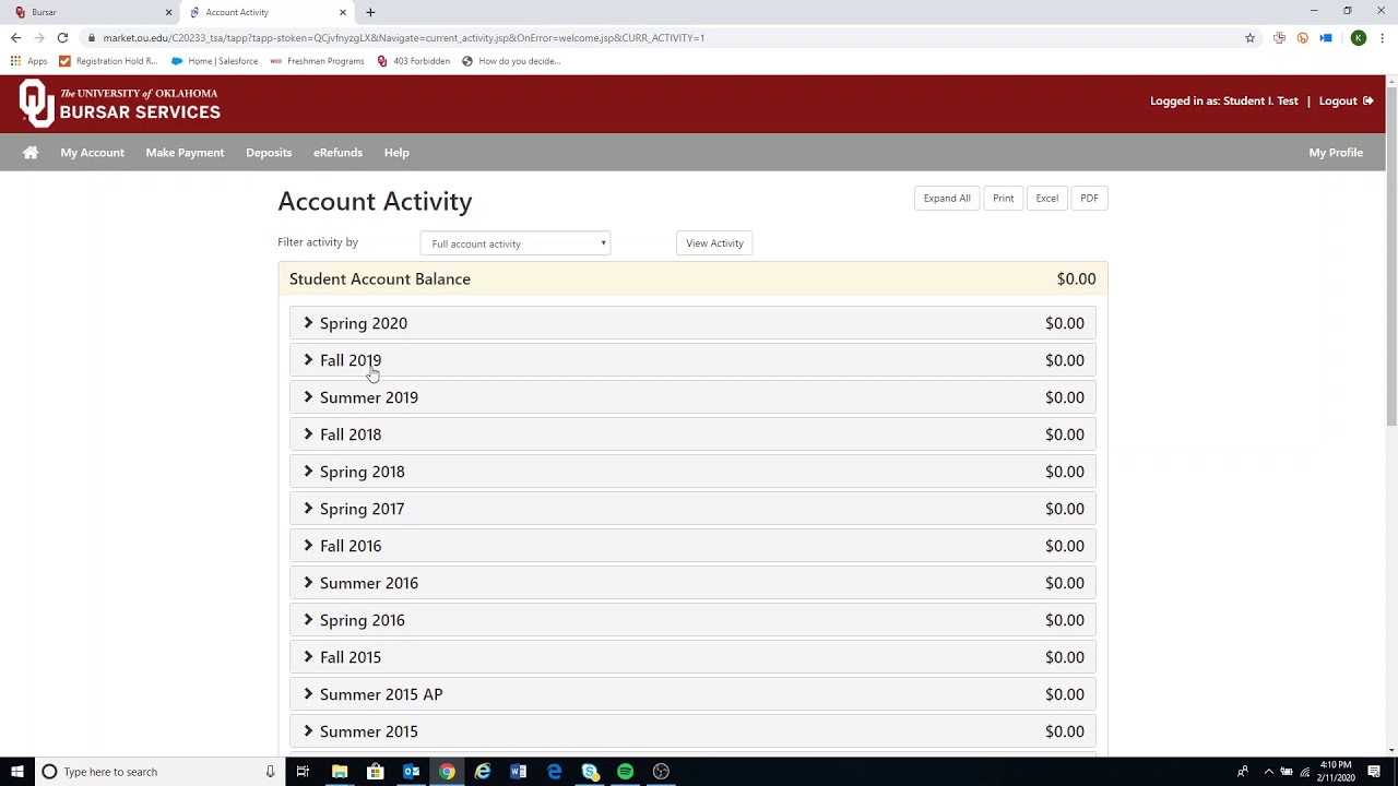 View Account Activity - YouTube