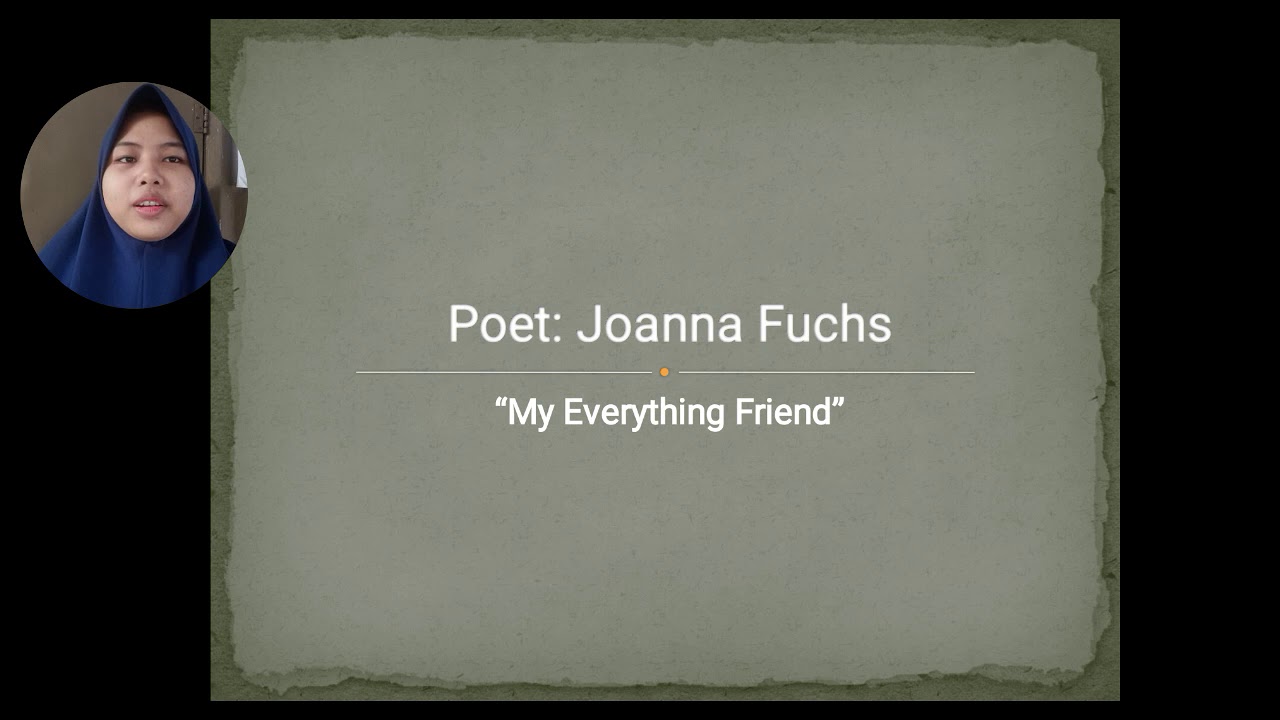 My Everything Friend by Joanna Fuchs - YouTube