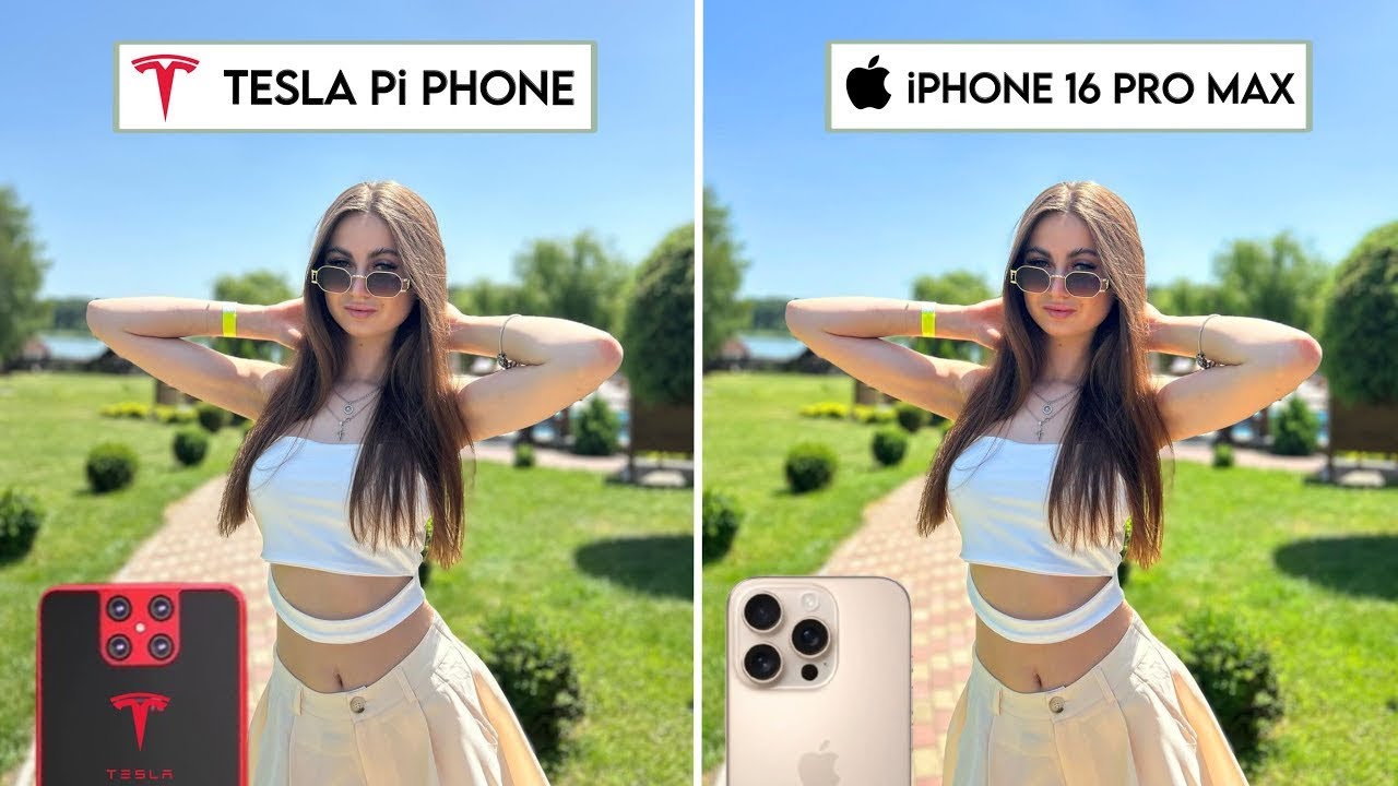 Tesla Pi Phone Vs iPhone 16 Pro Max Camera Test & Comparison - YouTube