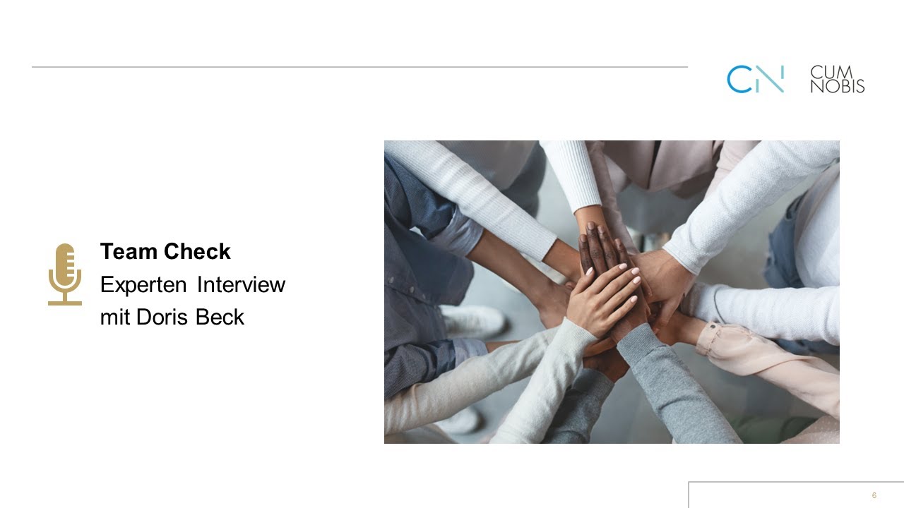 Analyse Tool Team Check - Interview mit Doris Beck - YouTube