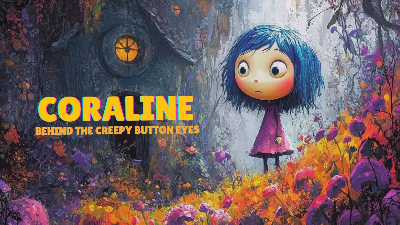 What's BEHIND the CREEPY Button Eyes of Coraline? - YouTube