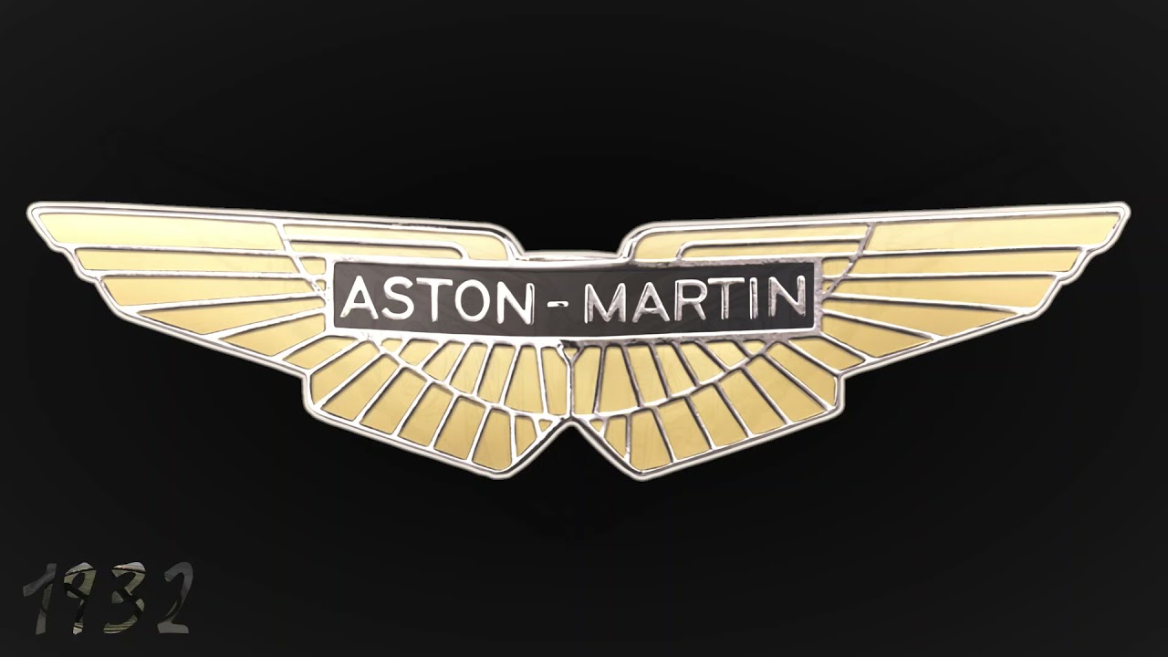Evolution of Aston Martin LOGO - YouTube