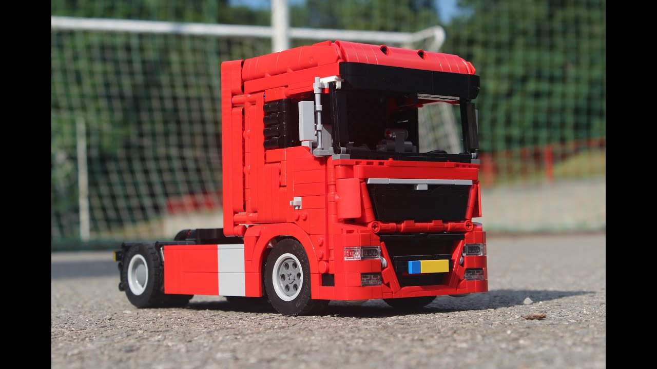 Lego Technic - MAN TGX TestDrive - YouTube