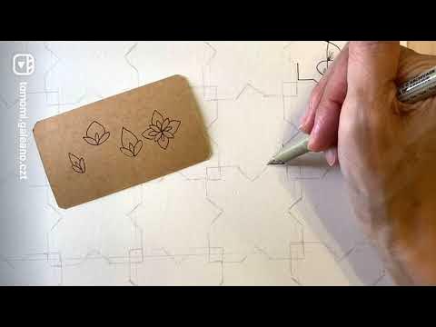 Zentangle Inktober 2022 / Day2: Delwhy - YouTube
