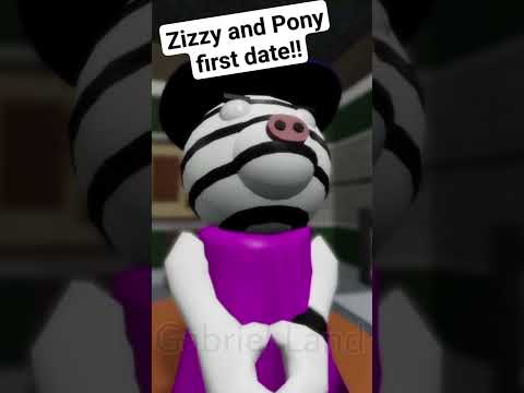 Zizzy and Pony first date / Roblox Piggy Animation