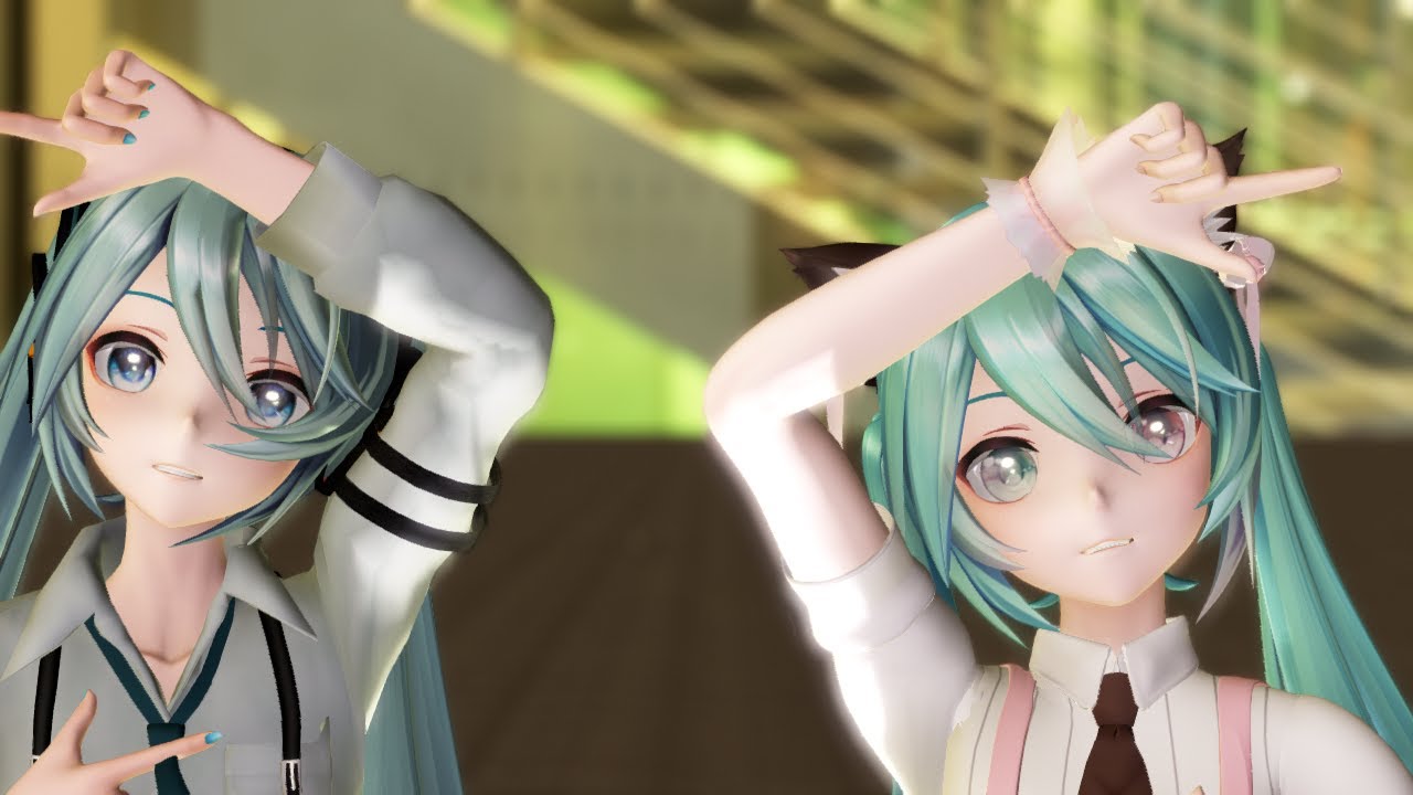 【MMD】 Surges 『YYB式初音ミク Kitten Sketchbook& GenZ 』 - YouTube