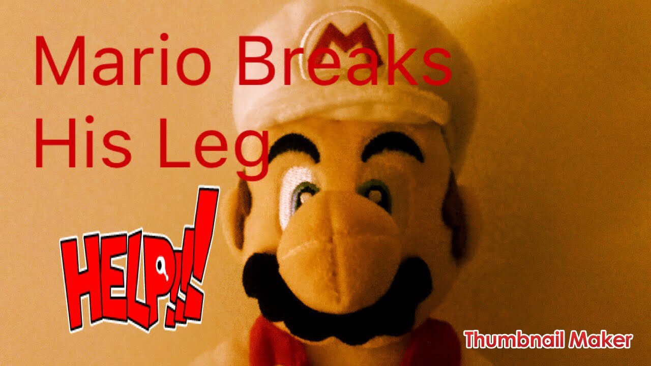 Mario breaks his leg - YouTube
