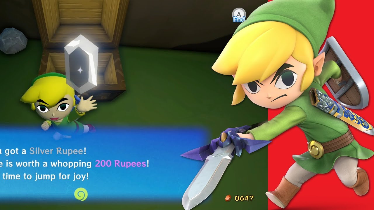 You got a Silver Rupee! - The Legend of Zelda: The Wind Waker HD - YouTube