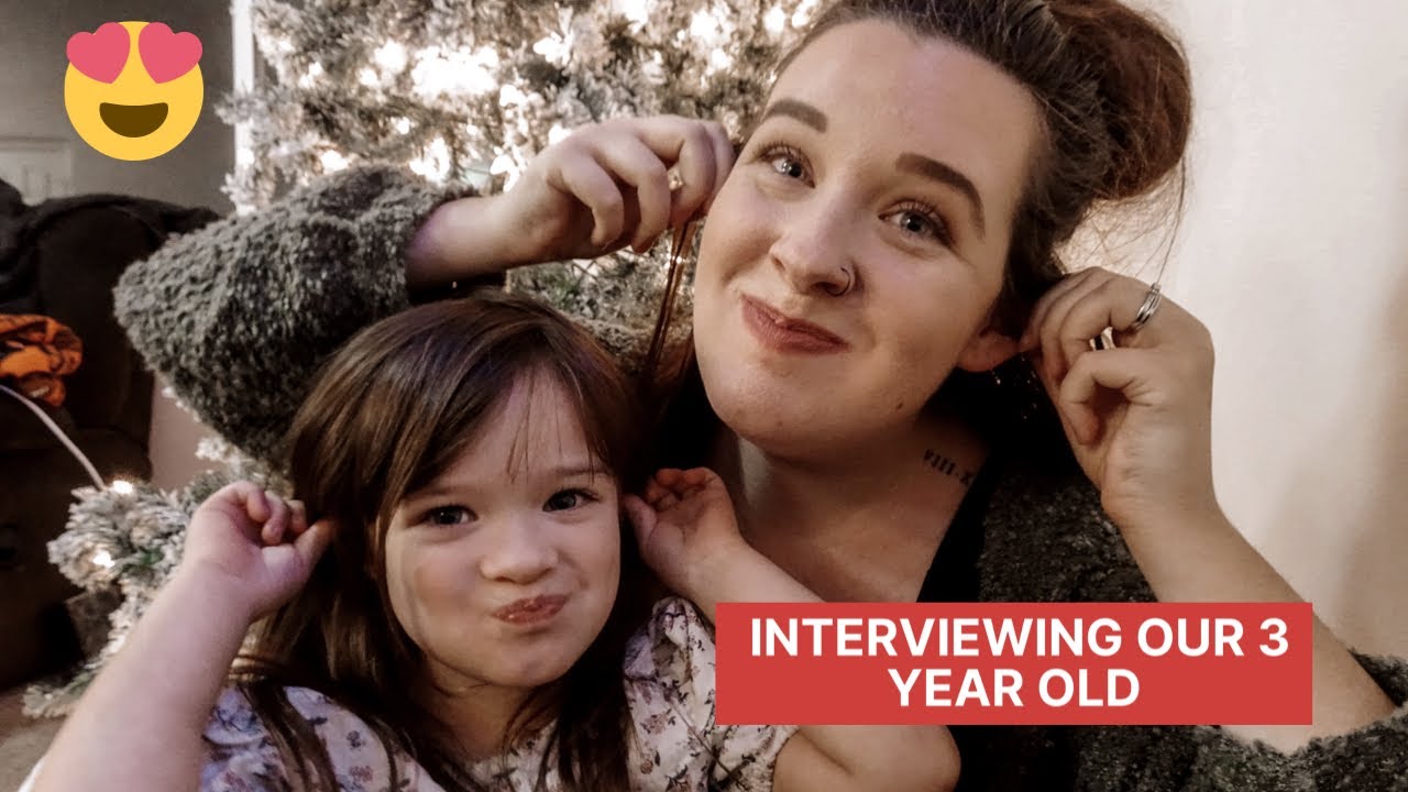 INTERVIEWING OUR 3 YEAR OLD - YouTube
