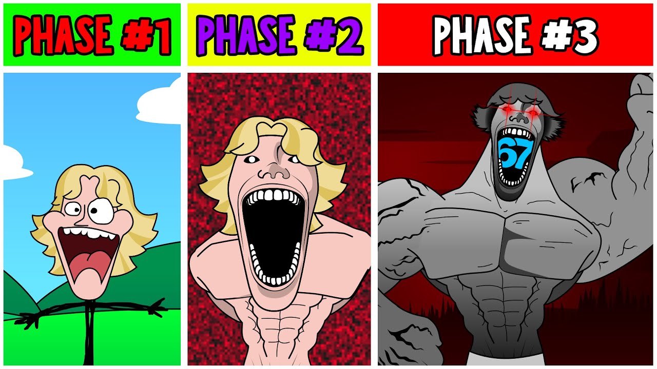 My Sprunki OC: Emoji 67 Meme ( Phase 1 to Phase 3) - YouTube