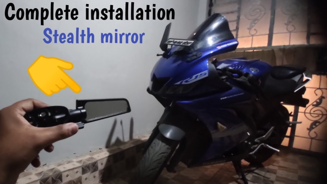 Complete Installation Of Stealth Mirror in R15v3 - YouTube