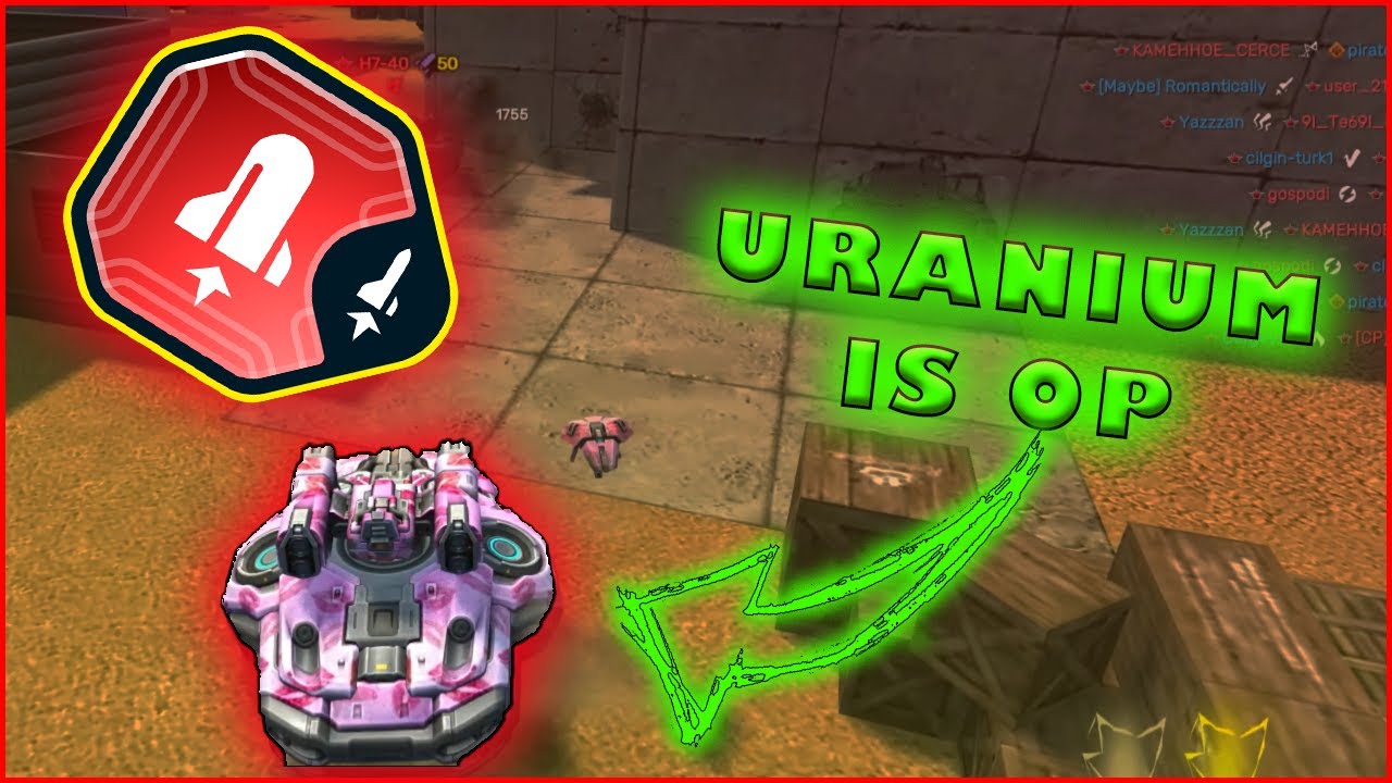 Tanki Online - Uranium Missiles is OP! × Missile Launcher Uranium ...