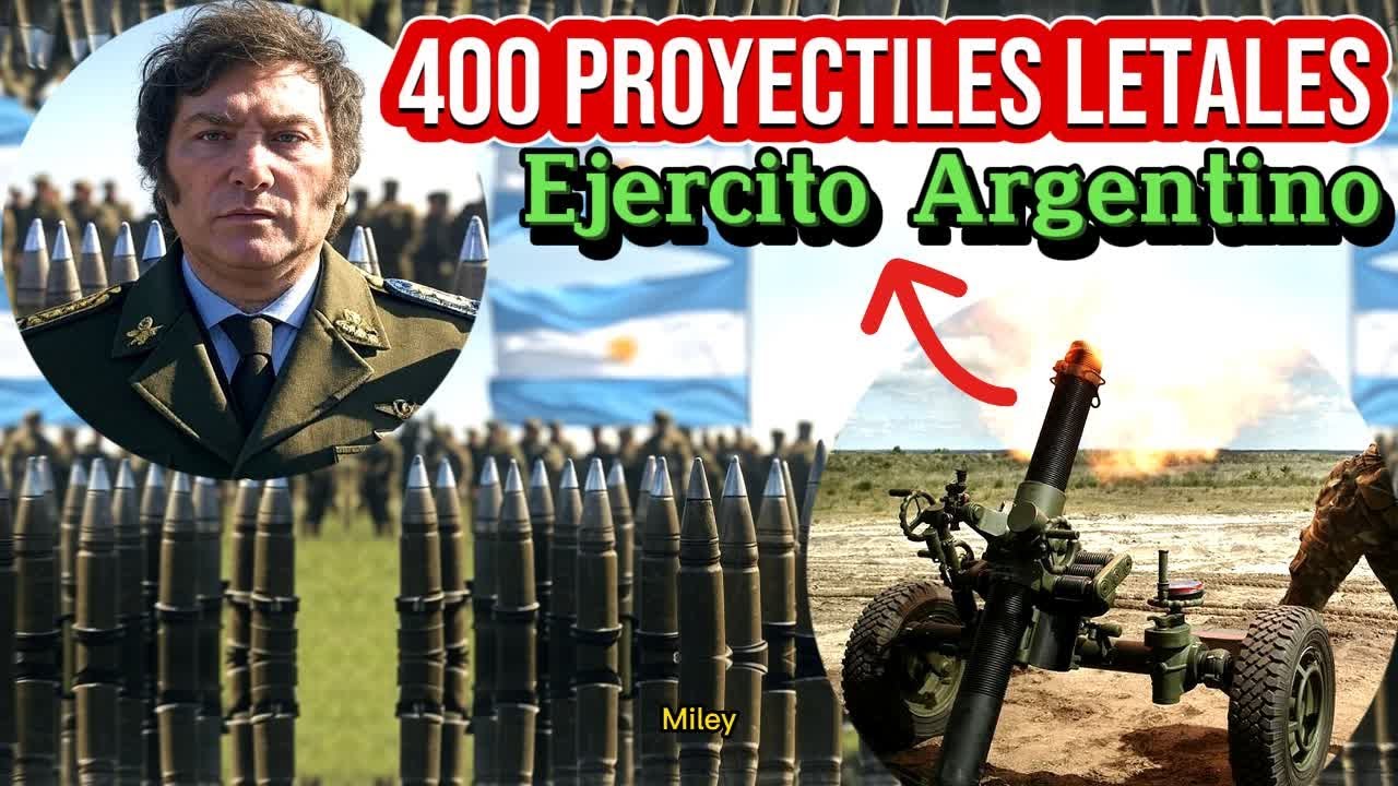 🚀Milei compra 400 proyectiles LETALES para mortero de 120 mm Brandt ...