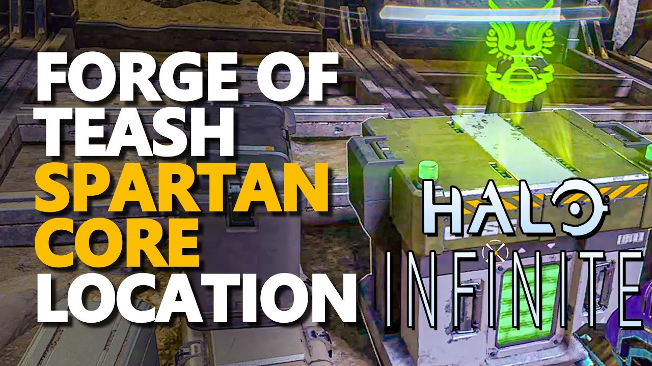 Forge of Teash Spartan Core Halo Infinite - YouTube