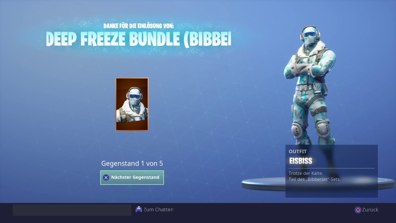 Fortnite Deep Freeze Bundle - YouTube