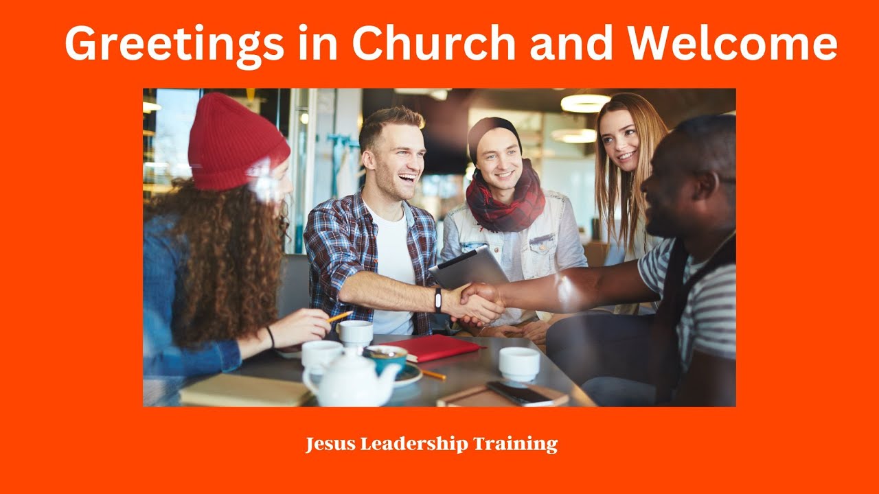 Greetings in Church and Welcome - YouTube