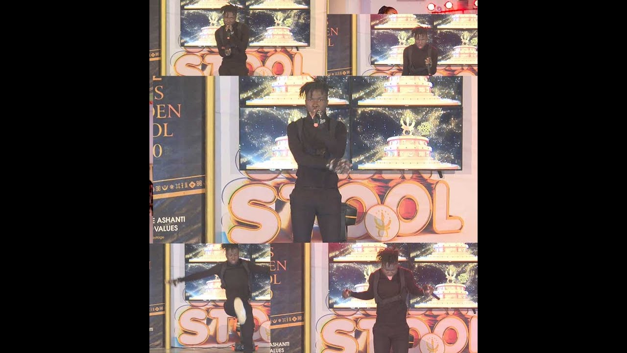 Kobi Rana - performs at Miss Golden Stool fashion night - YouTube