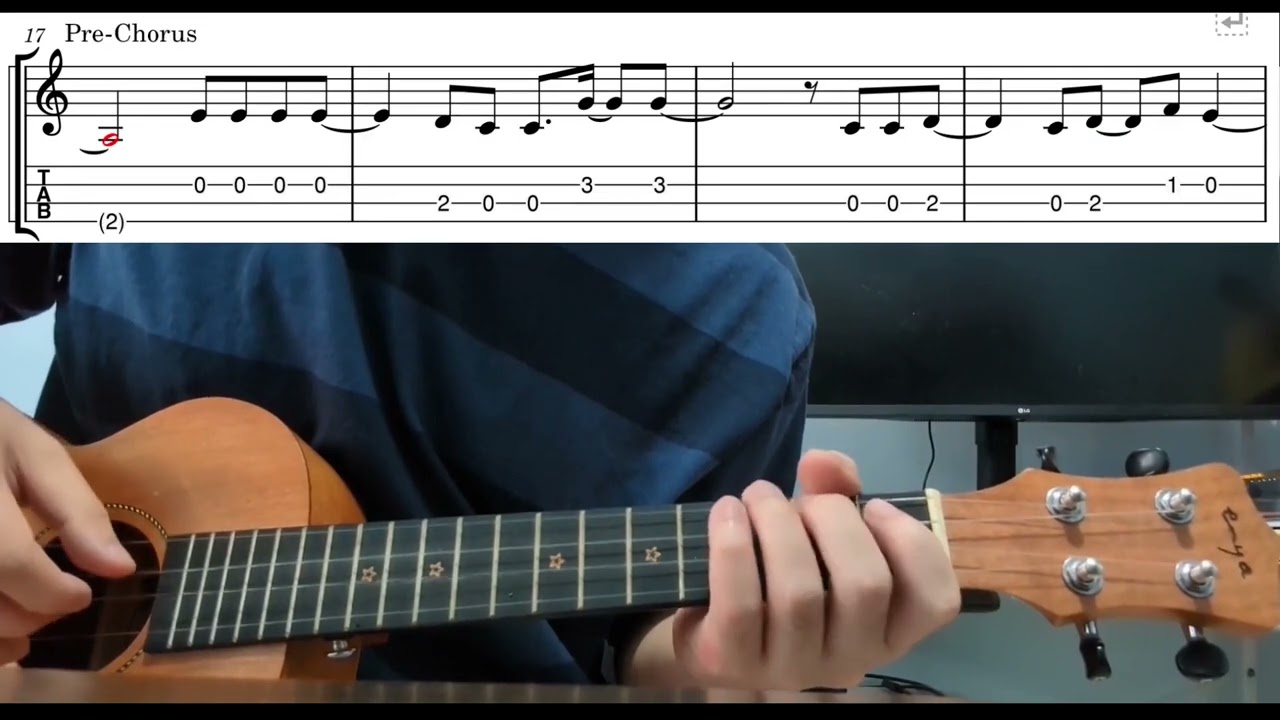 The Spectre - Easy Beginner Ukulele Tab With Playthrough Tutorial ...