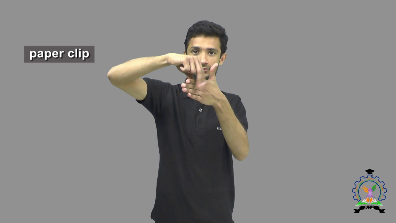 paper clip (sign 2) - YouTube