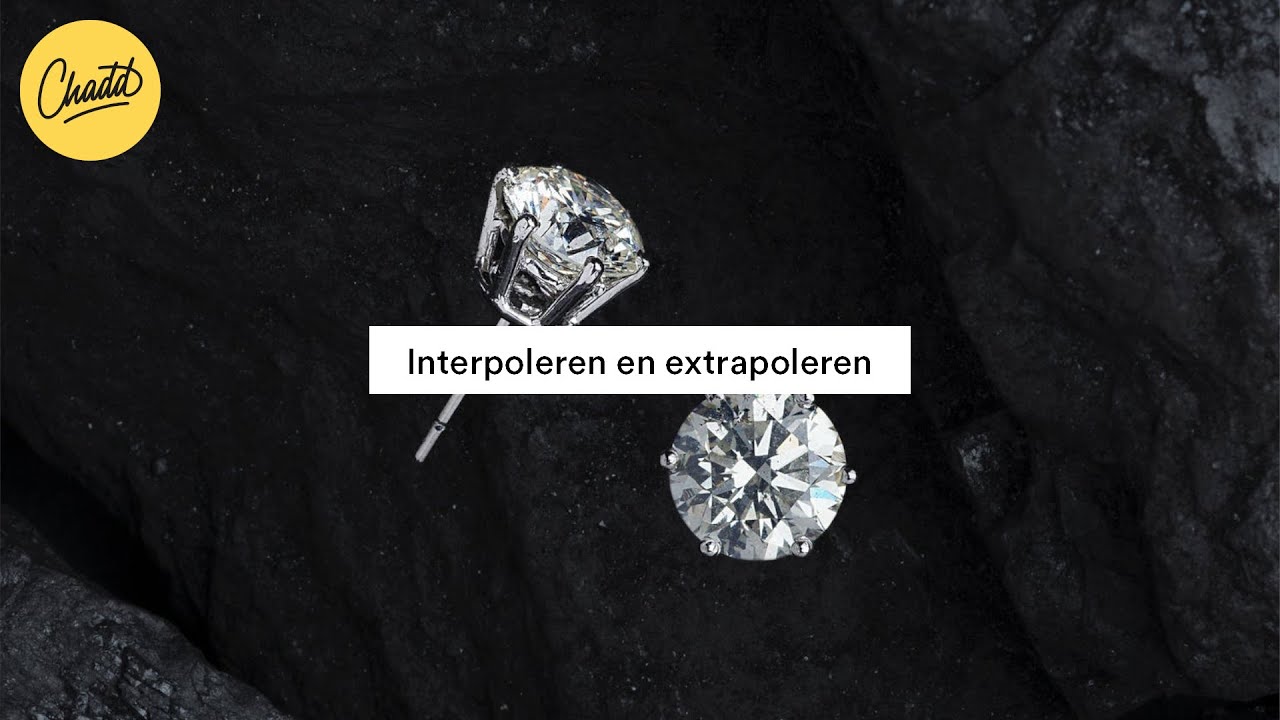 Interpoleren en extrapoleren - Mr. Chadd Academy - YouTube