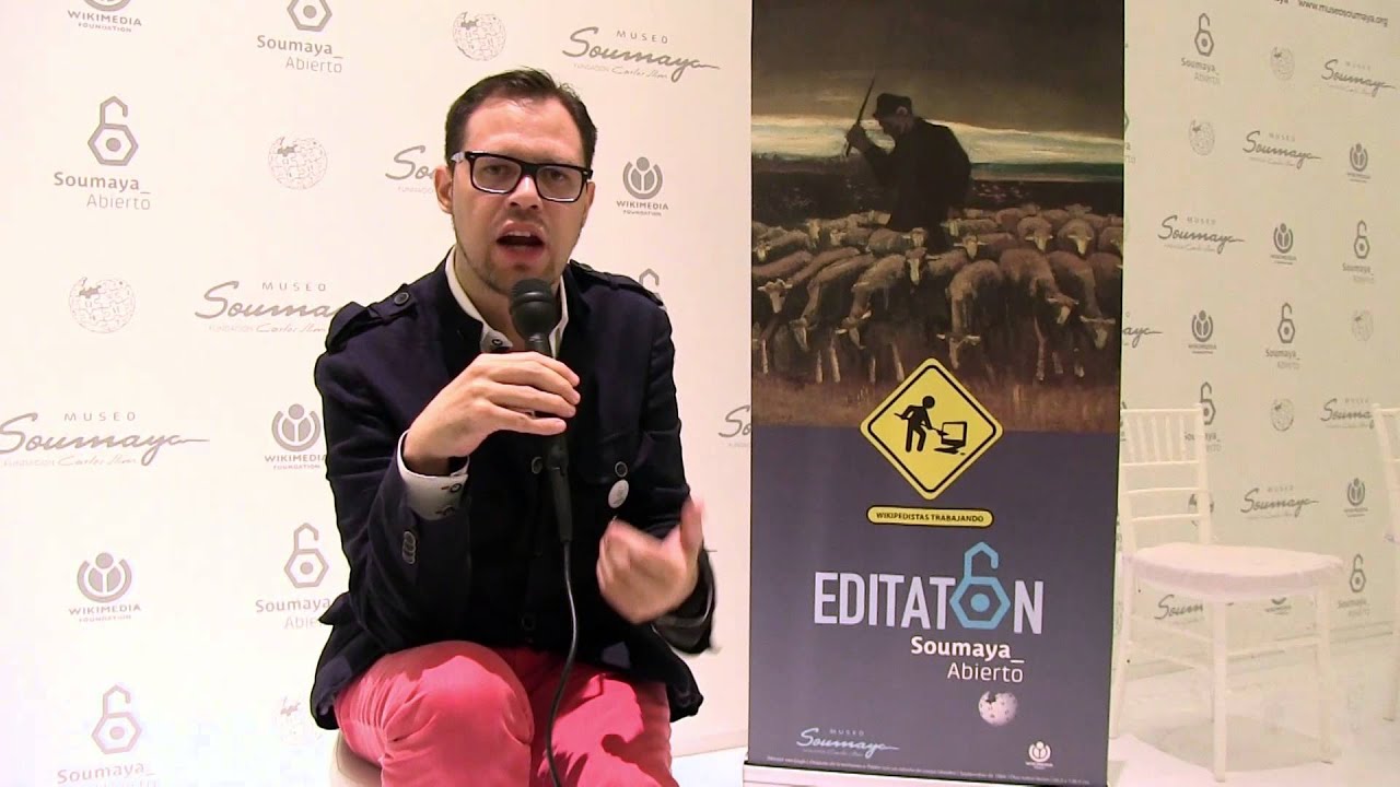 Alfonso Miranda, director del Museo Soumaya, sobre el Editaton 50 horas ...