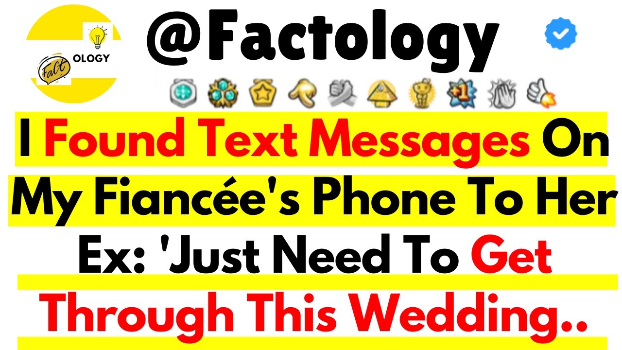 [FULL STORY] I Found Text Messages On My Fiancée's Phone To Her Ex ...