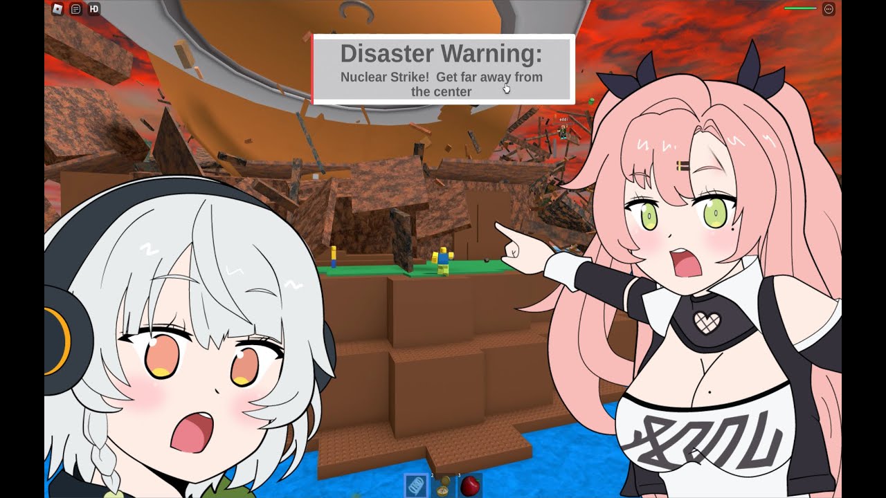 ROBLOX NATURAL DISASTER SURVIVAL NUKE💀 - YouTube