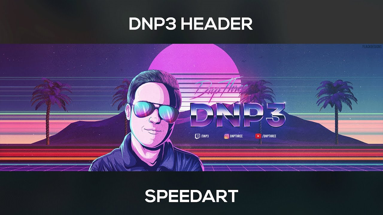 DNP3 Twitter Header SpeedArt - YouTube