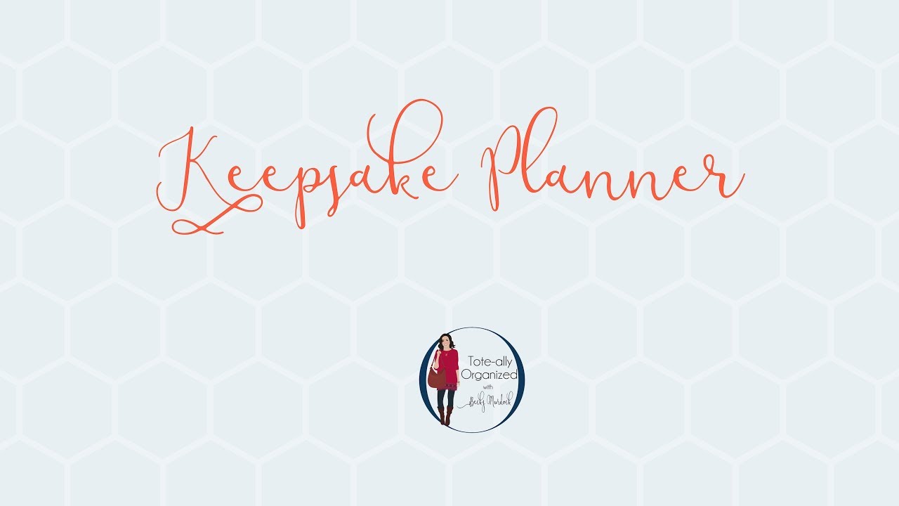 Thirty-One Keepsake Planner - YouTube