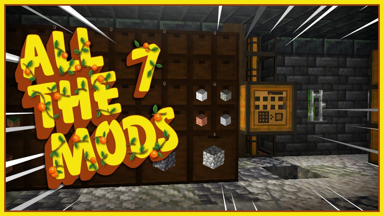 All The Mods 7 | The Best Early Game Storage!!! | [EP 03] - YouTube