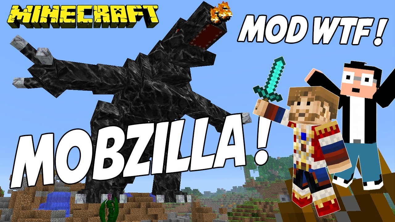 Fanta Bob Mods : MOBZILLA !!! - Minecraft Mod - YouTube