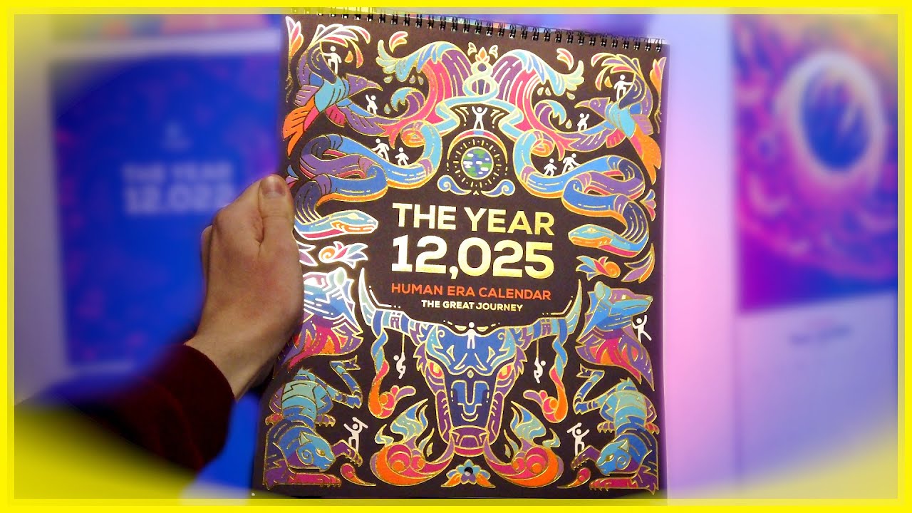 Kurzgesagt Human Era Calendar 12,025 Review | @kurzgesagt ...