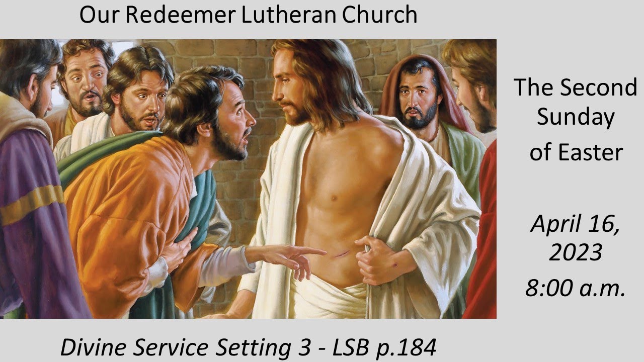 The Second Sunday of Easter - YouTube
