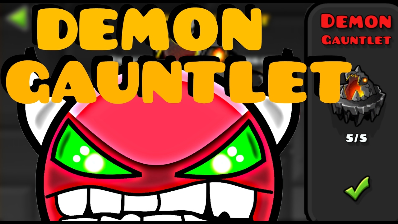 DEMON GAUNTLET 100% COMPLETE! - YouTube