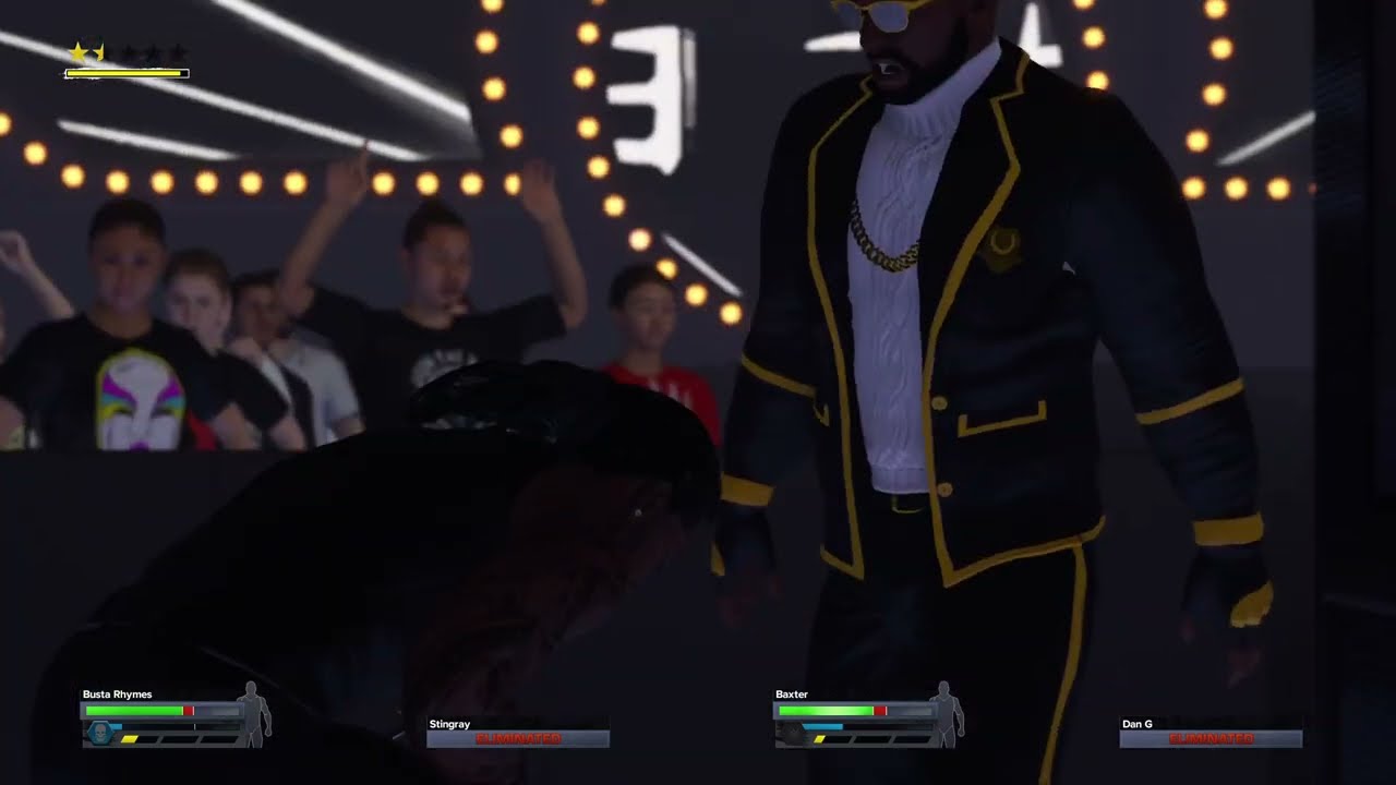 Def Jam 2K24 - Busta Rhymes / Stingray / Baxter / Dan G - Stapleton Athletics - YouTube