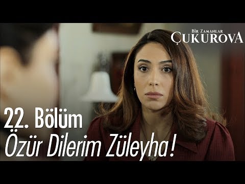 Nihal, Züleyha'dan özür diliyor - Bir Zamanlar Çukurova 22. Bölüm