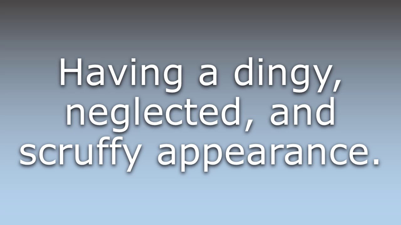 What does Frowsy mean? - YouTube