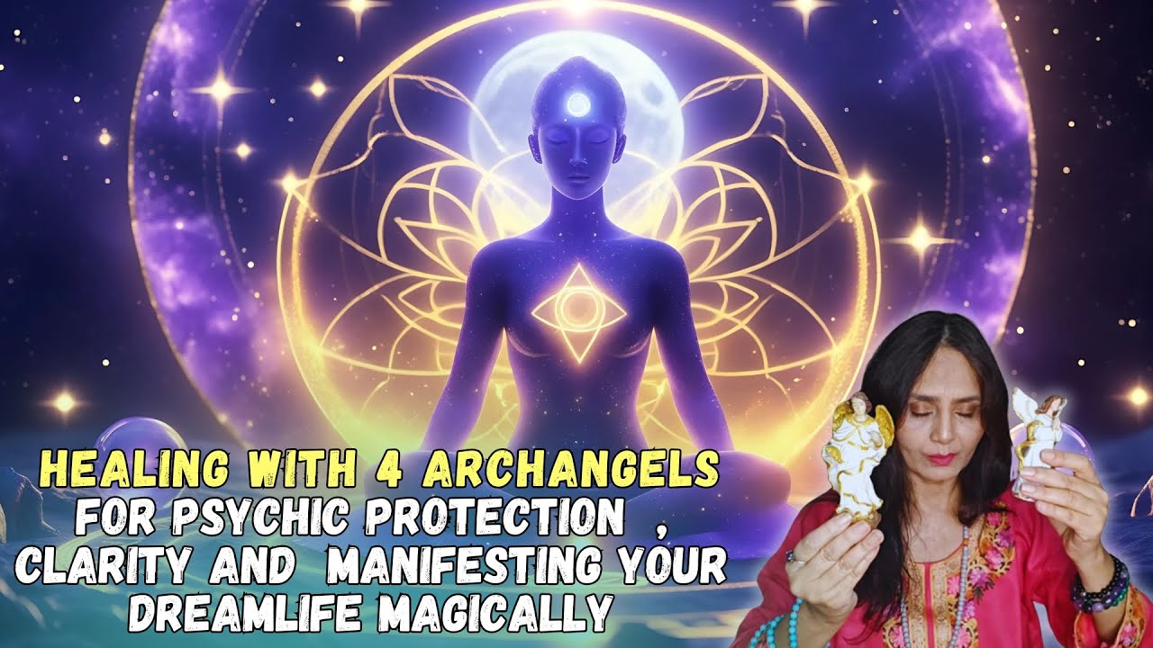 Healing With 4 Archangels For Psychic Protection ,Clarity and ...